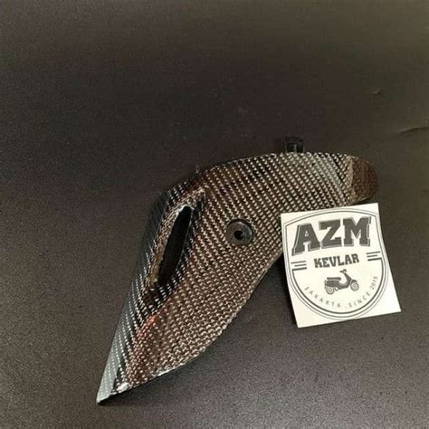 Promo Cover Shock Carbon Karbon Kevlar Vespa Sprint Primavera Diskon 23