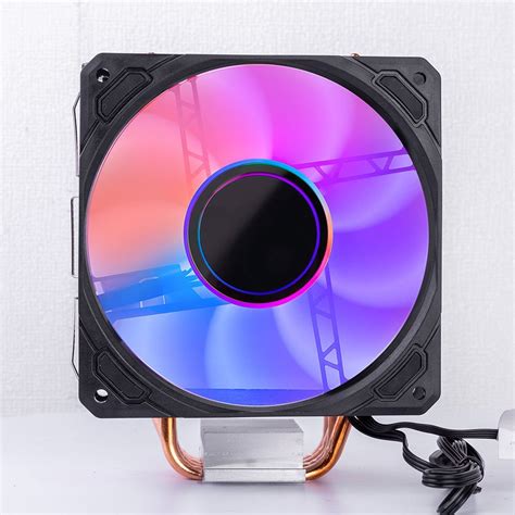 Factory Custom 4 Copper PC CPU Cooling Fan RGB Computer Radiator Air