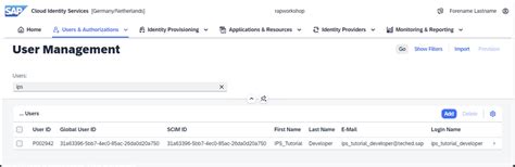 Provision Users Into Your SAP BTP ABAP Environment SAP Tutorials