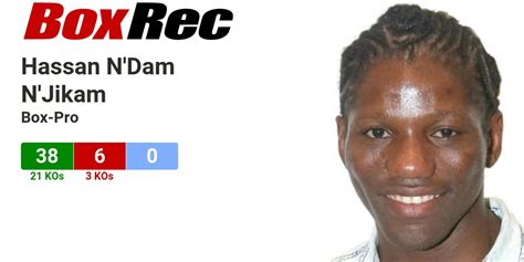BoxRec Hassan N Dam N Jikam
