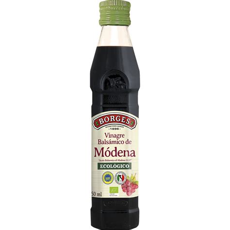 Vinagre balsámico de Modena ecológico botella 250 ml BORGES ECO