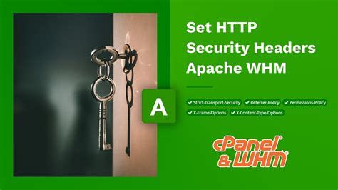 set security headers apache whm youtube