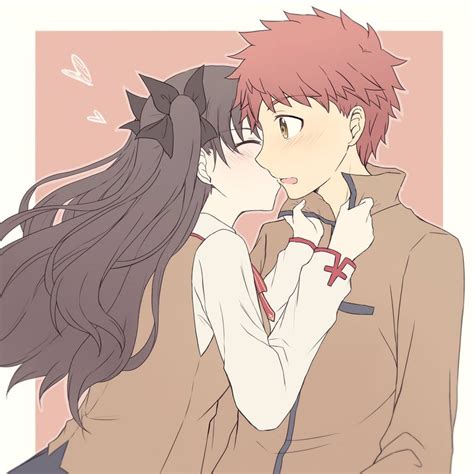 Tohsaka Rin And Emiya Shirou Fate And 1 More Drawn By Asin Buy Danbooru