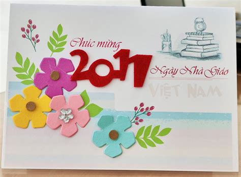 Hướng dẫn cách làm thiệp 20 tháng 11 HK 52