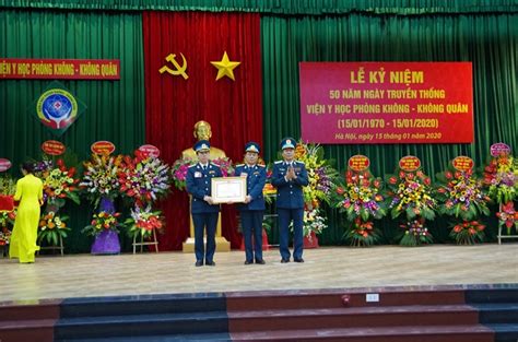Viện Y học Phòng không Không quân 50 năm một chặng đường VIỆN Y