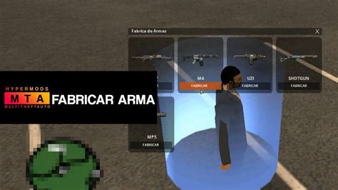 MTA SA FABRICAR ARMA