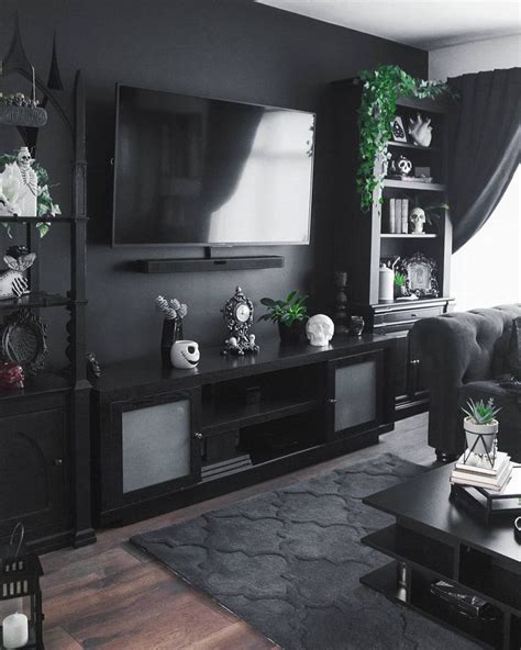 Gothic Living Room Cool Ways To Make A Grand Statement Gothic