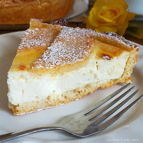 TORTA CROSTATA FACILE DI RICOTTA dolce ripieno Cucinare è come amare