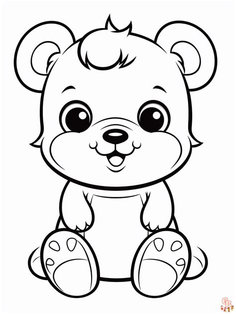 Teddy Bear Coloring Pages Free Coloring Pages Printables