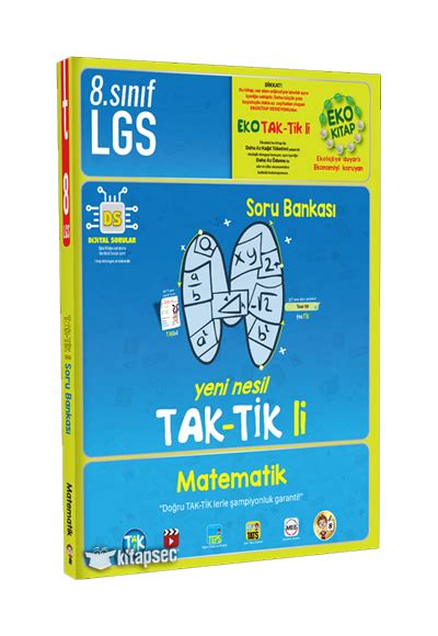 8 Sınıf Matematik Eko Taktikli Soru Bankası Tonguç Akademi 9786254221941