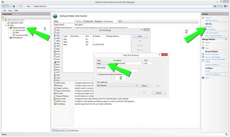 Adding Https Site Binding And Ssl Certificate In Iis Nicelabel Help