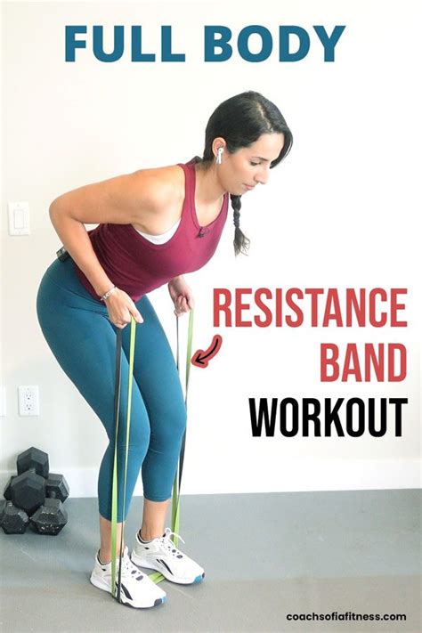 15 Min FULL BODY Resistance Band Workout Will Target Every Muscle In