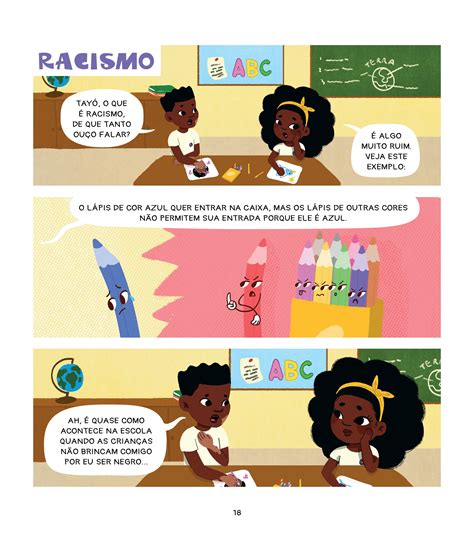 História Em Quadrinhos Sobre Racismo