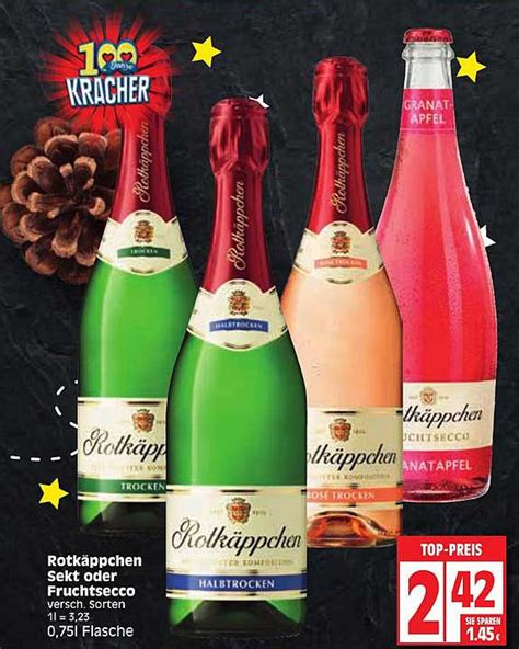 Rotkäppchen Sekt Oder Fruchtsecco Angebot bei EDEKA 1Prospekte de