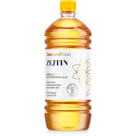 Granum Food Zejtin Suncokretovo Ulje Organik 1l EPonuda