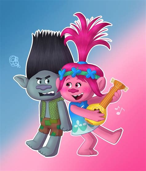 Trolls Branch And Poppy By Marythacake On Deviantart In 2023 Poppy And Branch Trolls