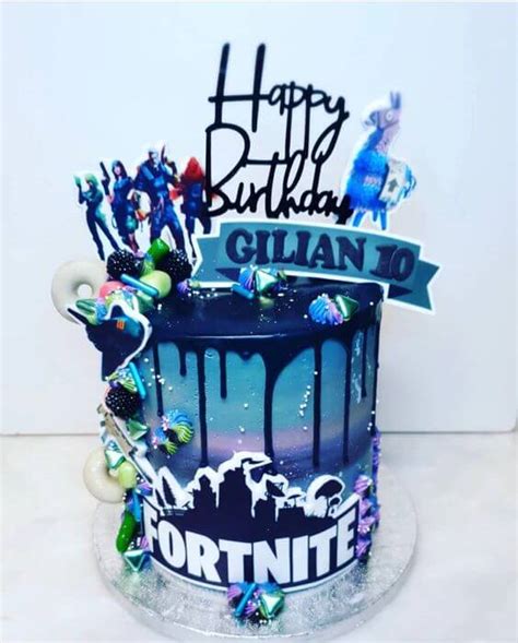 Bolo Fortnite 15 inspirações para sua festa Bolo Guaraná