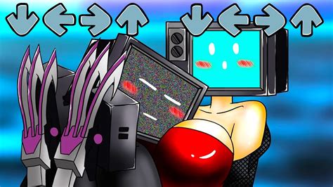 FNF Skibidi Toilet 55 Friday Night Funkin Be Like VS TV Woman Titan