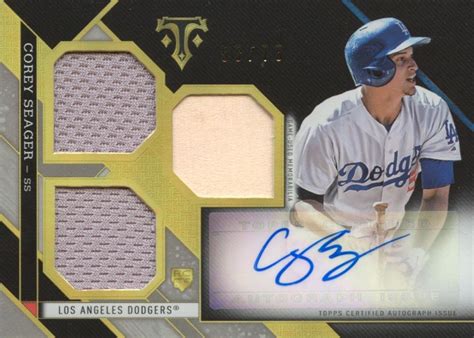 Corey Seager Rookie Card Checklist Top Prospect Cards Guide