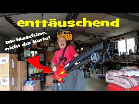 Es Saugt Und Bl St Der Staubsauger Und Bl Ser F R Den Garten Youtube