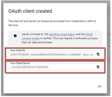 Configuraci N Del La Api De Google Logicaldoc Documentation