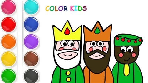 C Mo Dibujar Y Pintar A Los Reyes Magos F Cil Paso A Paso Dibujos De