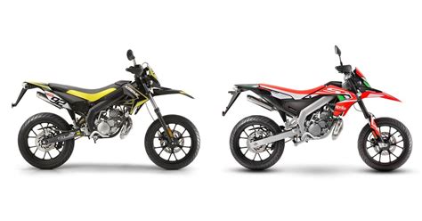 Motorrad Vergleich Derbi Senda DRD X Treme 50 SM Limited Edition 2017