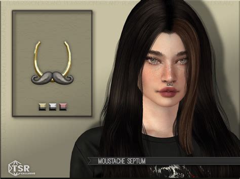 The Sims Resource Moustache Septum