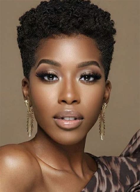 Pin By Tara On Kinky Curly Short Natural Hair Styles Tapered Natural