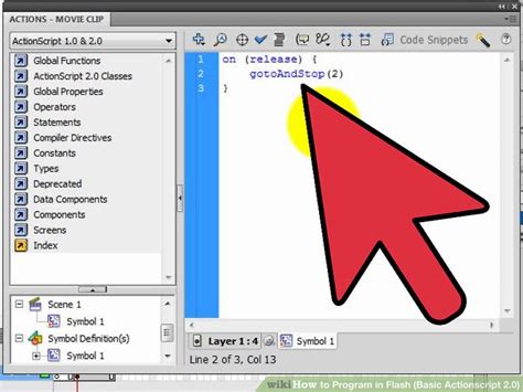 how to program in flash basic actionscript 2 0 10 steps
