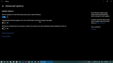 Windows April Update How To Change Advanced Optons For Windows