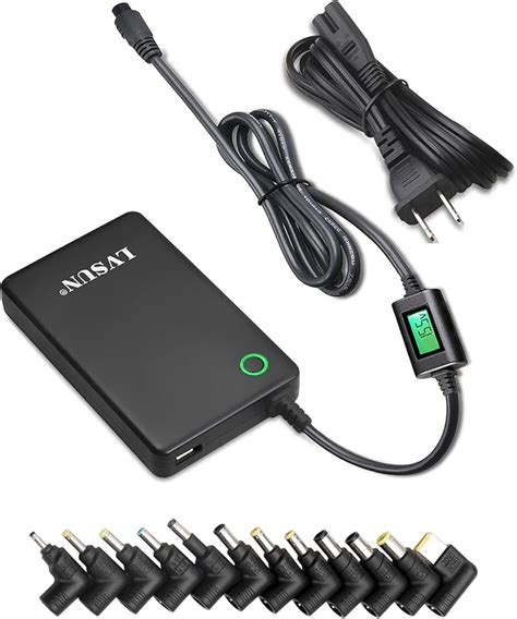 Amazon Universal Laptop Charger With LCD Display 90W Slim AC