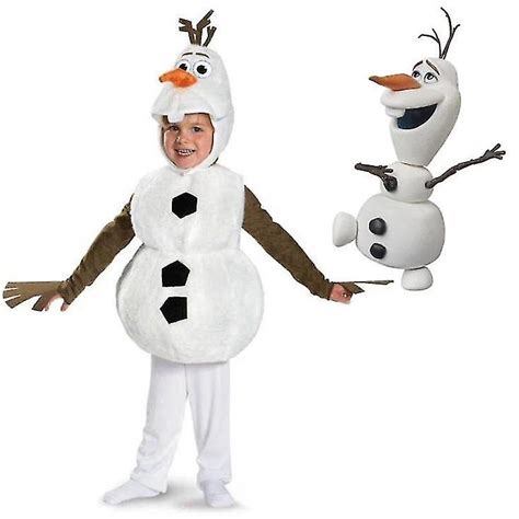 Pel Cia Frozen Bonito Crian A Olaf Fantasia Cosplay Natal Desenho