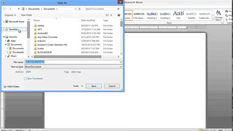 how to save microsoft office word document as pdf youtube