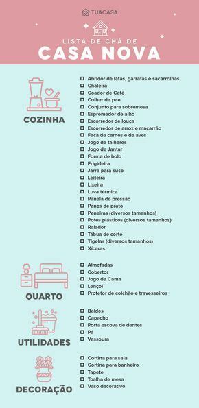 Ch De Casa Nova Dicas Listas E Ideias Para Realizar Sua Festa