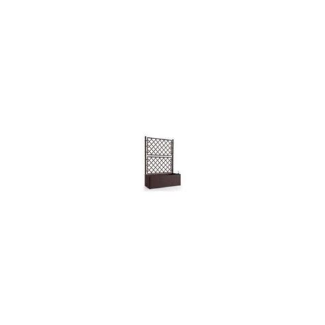 STEFANPLAST Bac à fleurs rectangulaire Natural Deluxe avec treillis