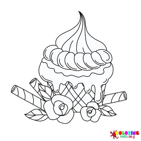 22 páginas para colorear de pasteles de cumpleaños ColoringPagesOnly