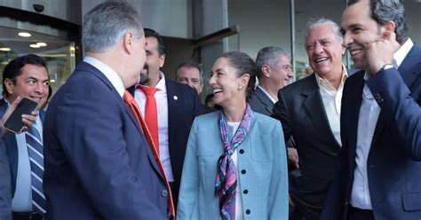 Claudia Sheinbaum Se Pronuncia Ante El CCE A Favor De Las Inversiones Y