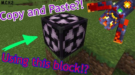 How To COPY AND PASTE STRUCTURES In Minecraft YouTube