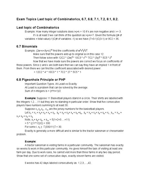 discrete note sheet pdf vertex graph theory recurrence relation