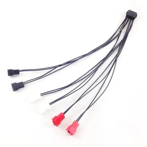 Cabo Adaptador P Cooler Fan X Pinos V V V Molex