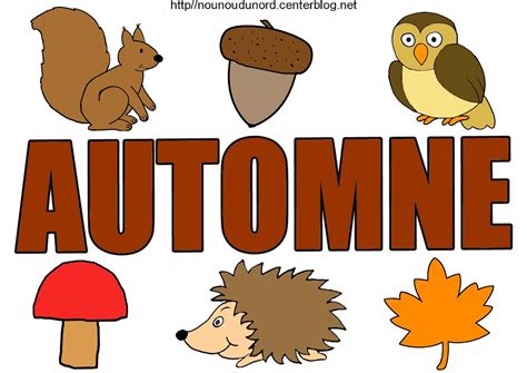 AUTOMNE à colorier à gommettes et en couleur