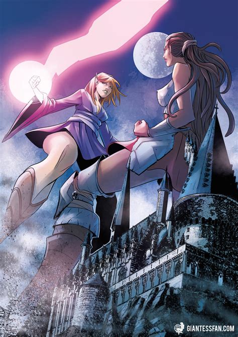 Giantess Showdown By Giantess Fan Comics On Deviantart
