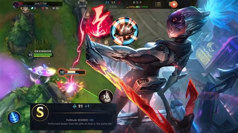 Akali S Clean Gameplay Wild Rift Akali Build Runes Wild Rift