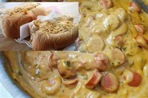Molho de cachorro quente cremoso Receitinha perfeita pra você servir