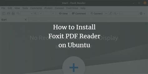 how to install foxit pdf reader on ubuntu