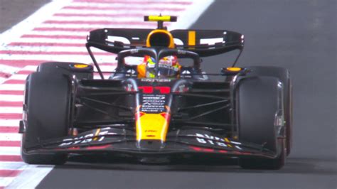 Checo P Rez Pierde El Podio En Yas Marina Por Una Penalizaci N