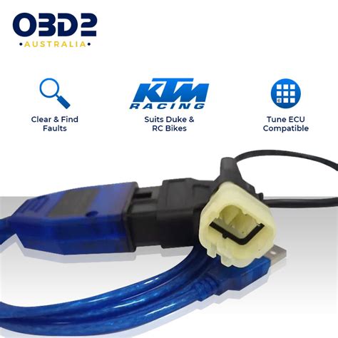 Ducati Diagnostic Tool 4 Pin To OBD2 Adaptor Jpdiag Melcodiag