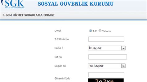 SGK hizmet dökümü nasıl alınır