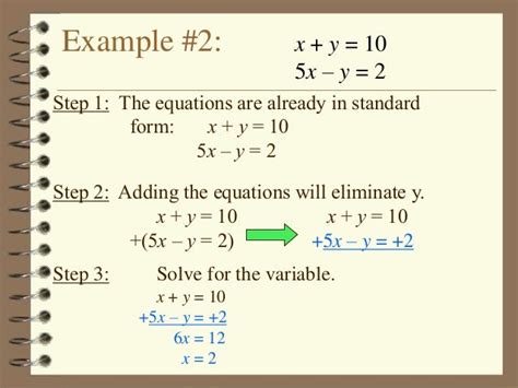 3 2 solving systems of equations elimination method